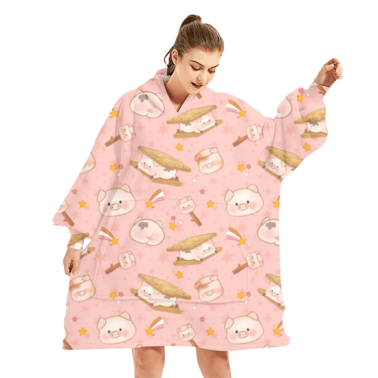 Snuggly™ Oversized Blanket Hoodie. SOFTEST, COZIEST AND WARMEST HOODIE