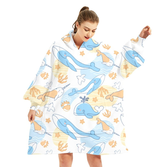 Snuggly™ Oversized Blanket Hoodie. SOFTEST, COZIEST AND WARMEST HOODIE